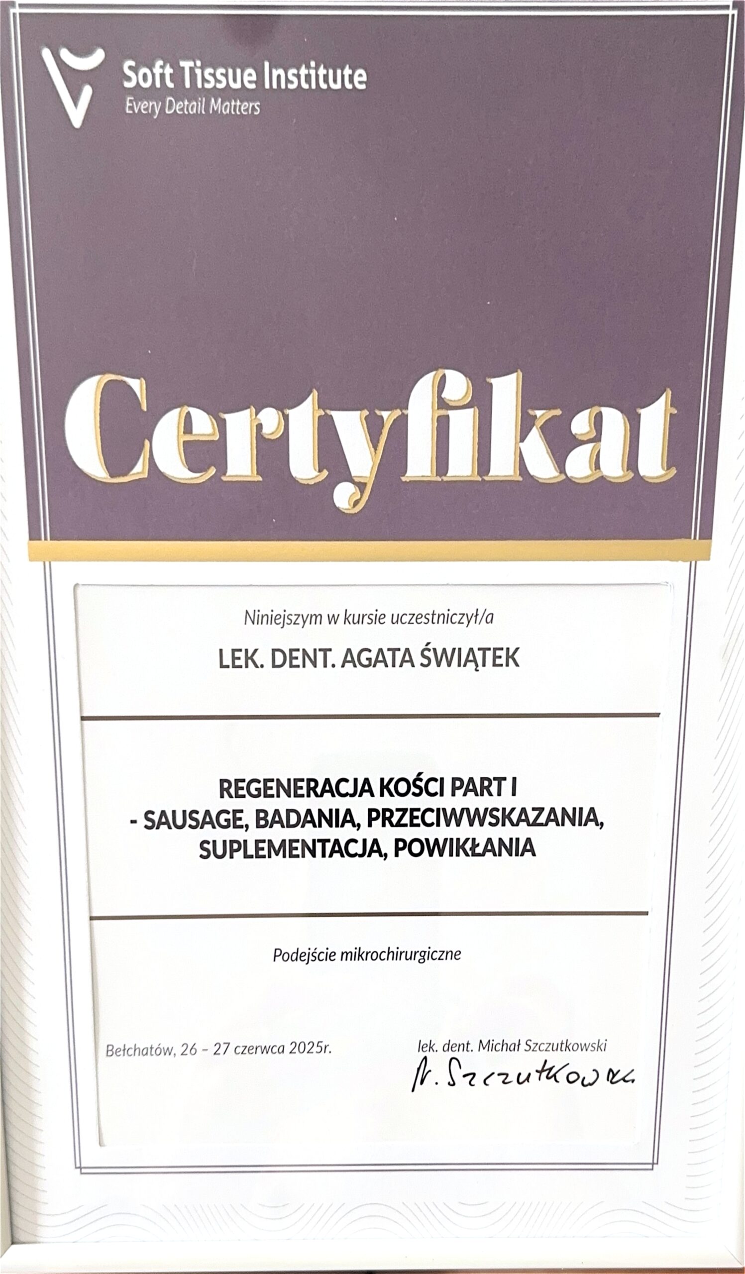 Agata Świątek - Markiewicz Clinic Gdańsk